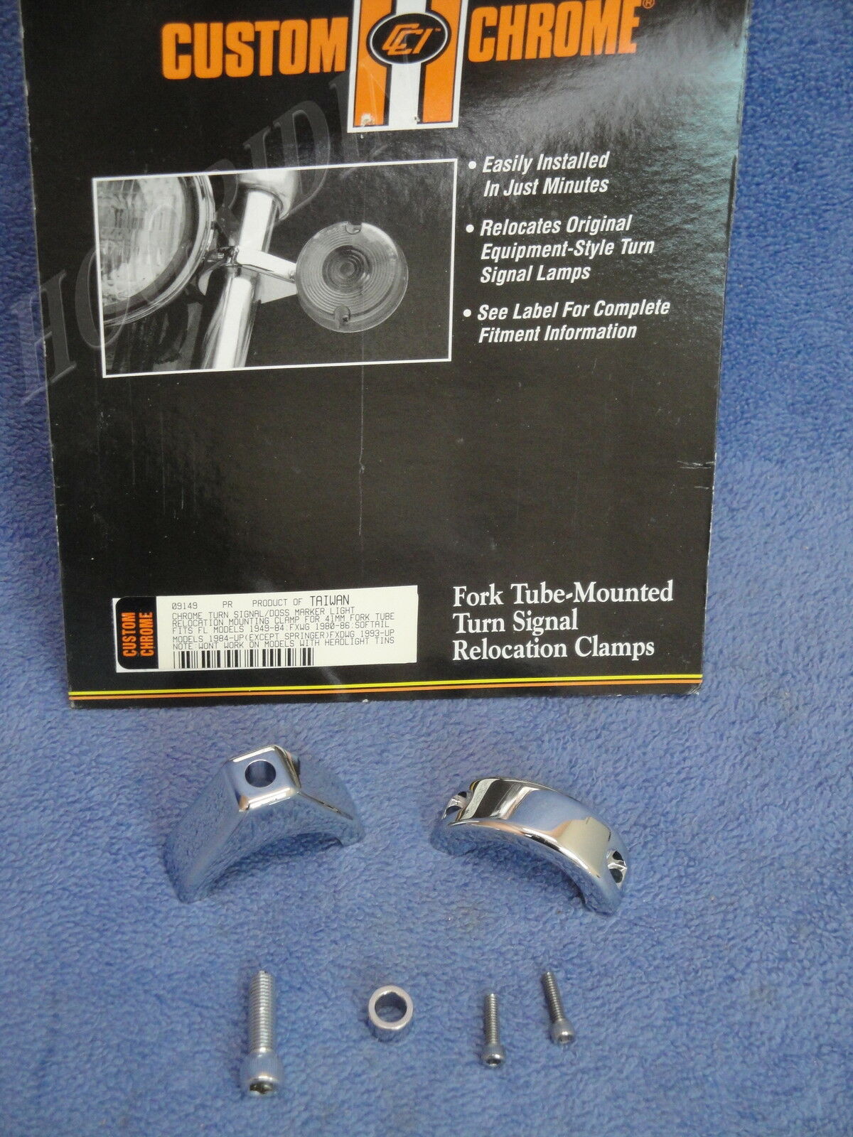 CC RICK DOSS MARKER LIGHT HARLEY-DAVIDSON SOFTAIL TOURING PANHEAD TURN ...